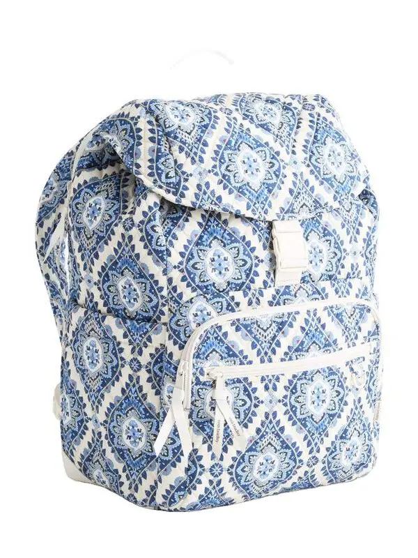 VERA BRADLEY Large Berkhill Backpack - Blue