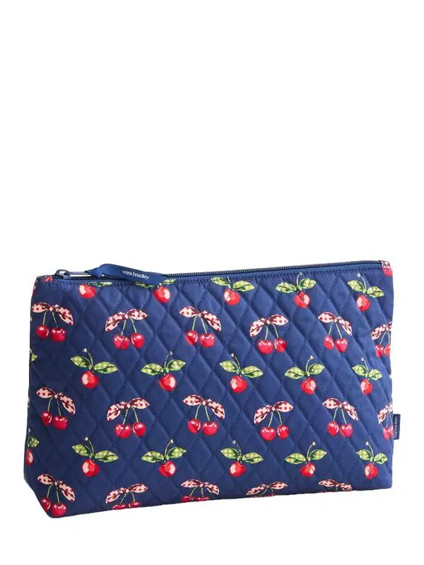 VERA BRADLEY Large Printed Pouch - Blue
