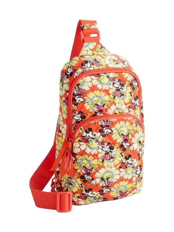 VERA BRADLEY Disney Lorman Sling Backpack - Orange