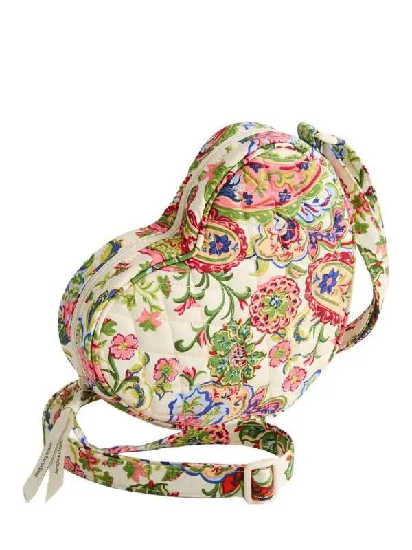 VERA BRADLEY Verona Heart Crossbody Bag - White