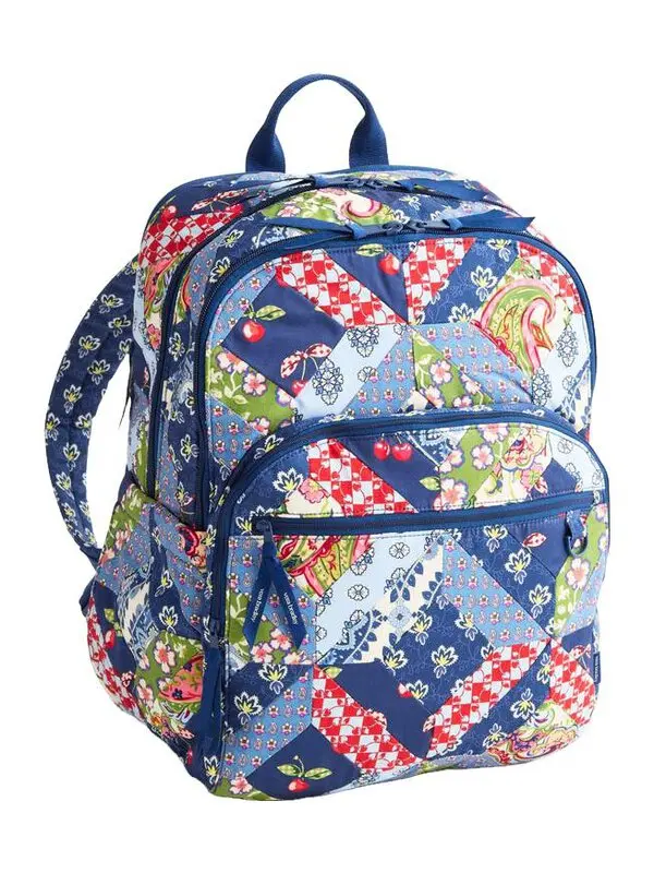 VERA BRADLEY Large Bancroft Backpack - Blue