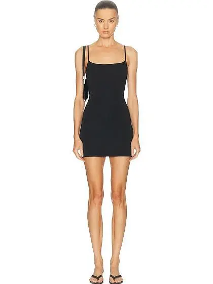 Eterne 90s Tank" Mini Dress - Black