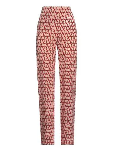 Valentino Garavani Silk Crepe Pants - Beige