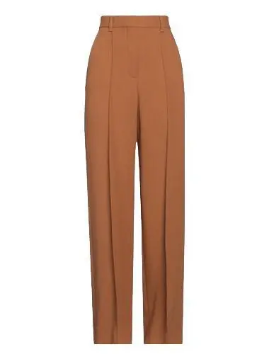 Tory Burch Wool Wide-leg Pants - Brown