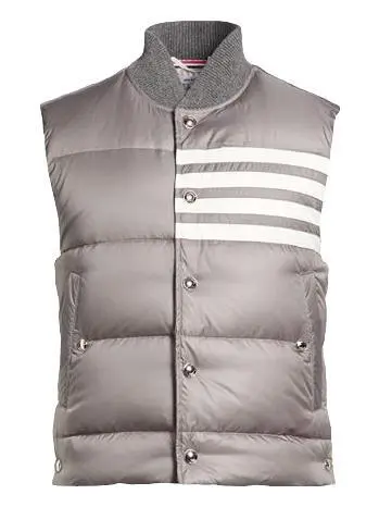 Thom Browne Sleeveless Down Vest - Grey