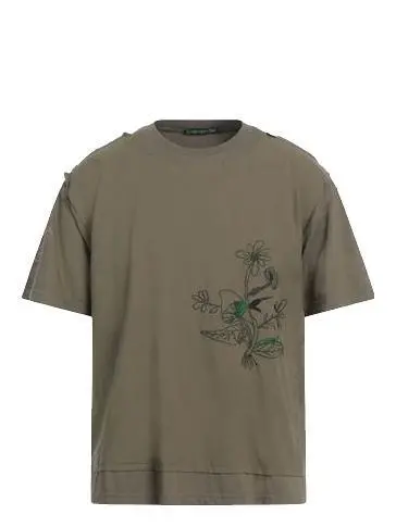 Andersson Bell T-shirt Military Size Cotton - Green
