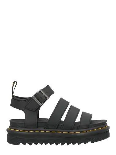 Dr. Martens Blaire Athena Leather Sandals - Black