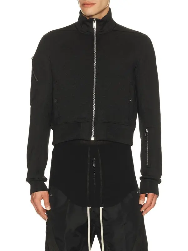 Rick Owens Rev Track Jacket - Black