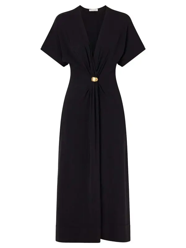 Altuzarra Rena Embellished Maxi Dress - Black