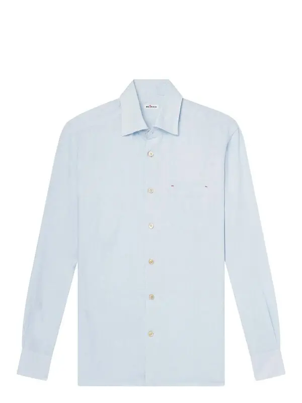 Kiton Linen Shirt - Blue