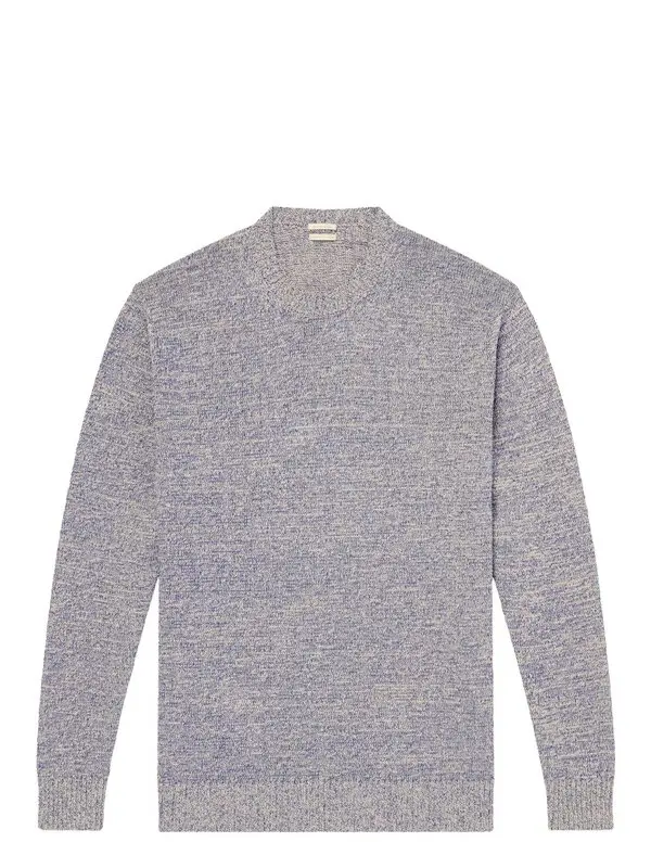 Massimo Alba Dustin Cotton Sweater - Gray