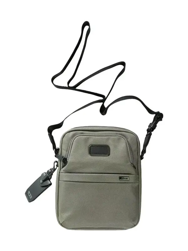 Tumi Alpha Logo-detail Messenger Bag - Grey