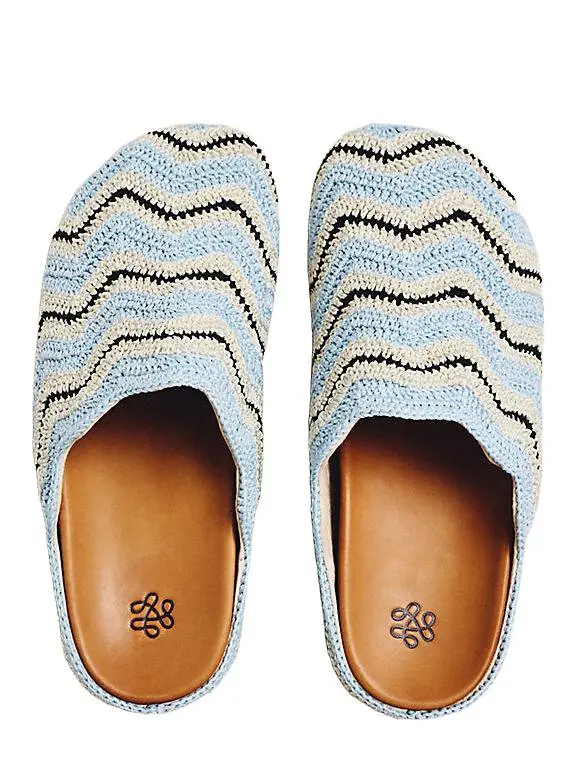 THE SAK Bolinas Ripple Slip-on Clogs - Dream Blue