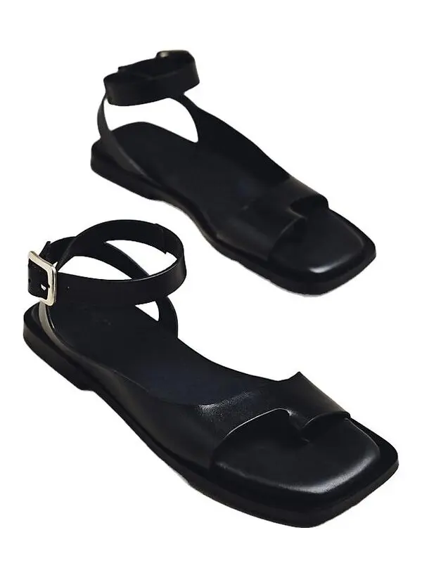 ALOHAS Tebas Ankle-strap Sandals - Black