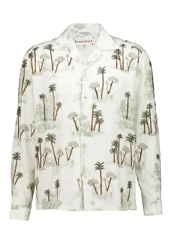 BAZISZT White Rico Shirt - Multicolour