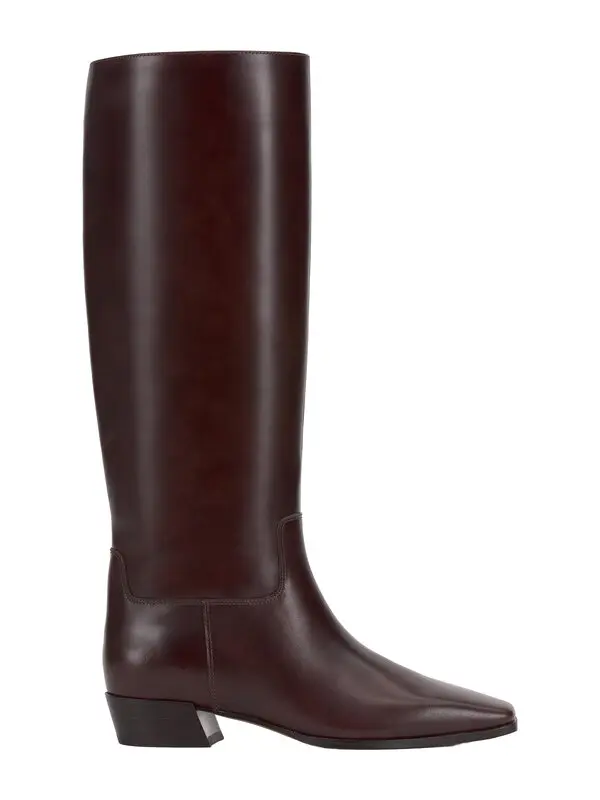 Vince Camuto Pavla Extra Wide Calf Knee High Boots - Rich Mahogany