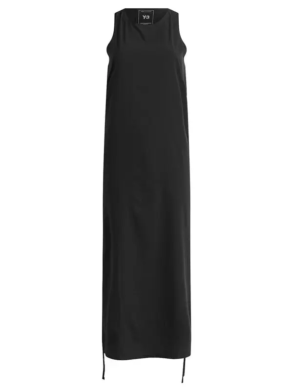 Y3 Racer Midi Dress - Black