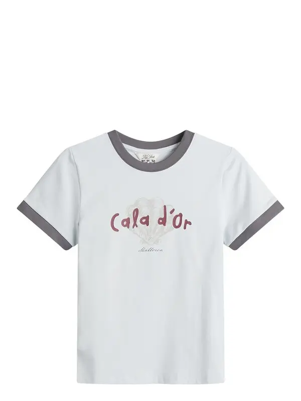 KIJUN Cala T-shirt - Sky Blue