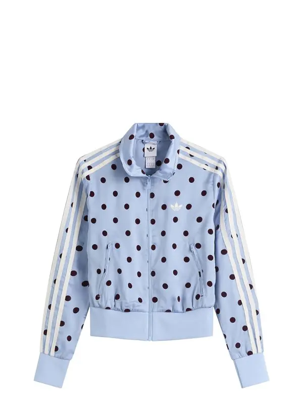 Adidas Polka Dot Firebird Tracktop - Clear Sky