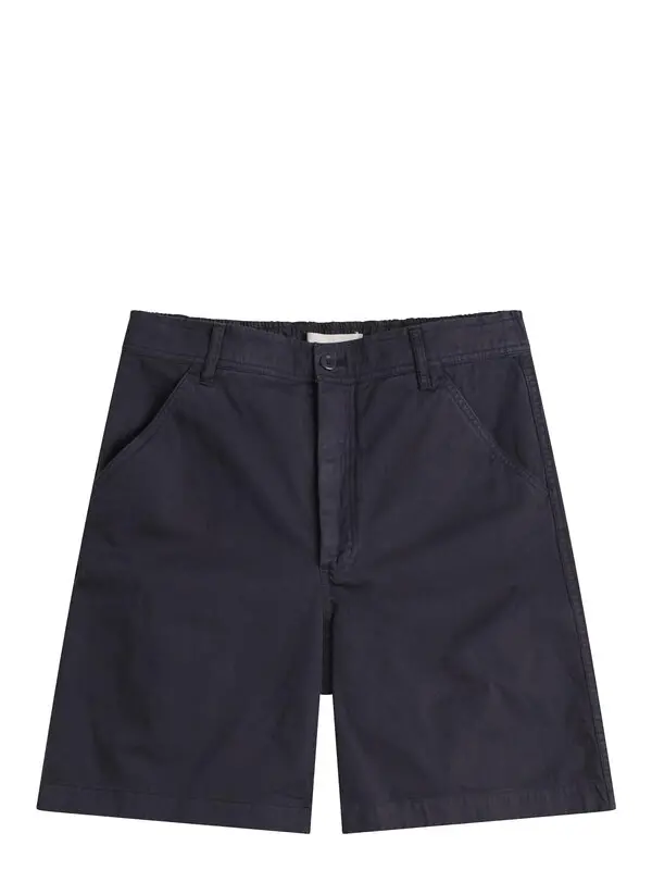 Norse Projects Kvitfell Relaxed Twill Shorts - Dark Navy