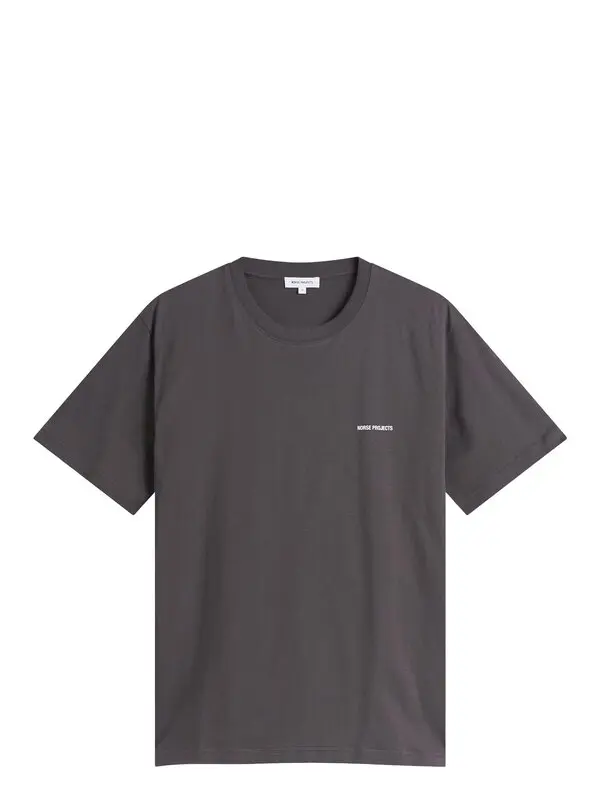 Norse Projects Dyrehaven Logo T-shirt - Shale