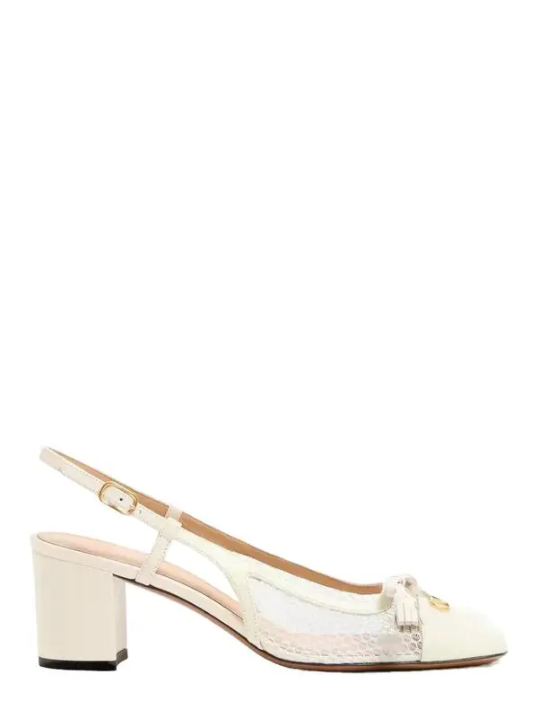 Valentino Garavani Valet Du Roi Slingback Pumps - Neutrals
