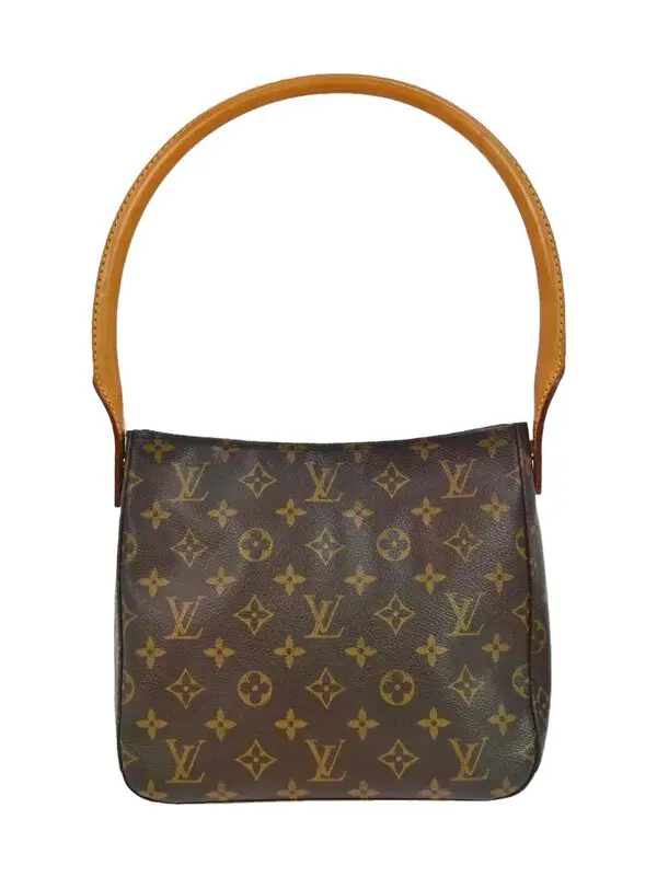LOUIS VUITTON 2002 Mm Looping Shoulder Bag - Brown