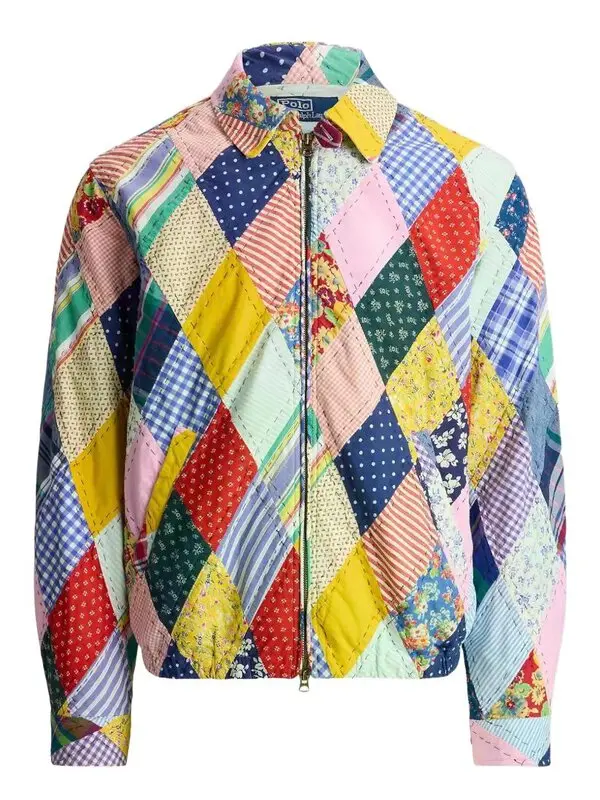 Polo Ralph Lauren Floral Patchwork Jacket - Blue