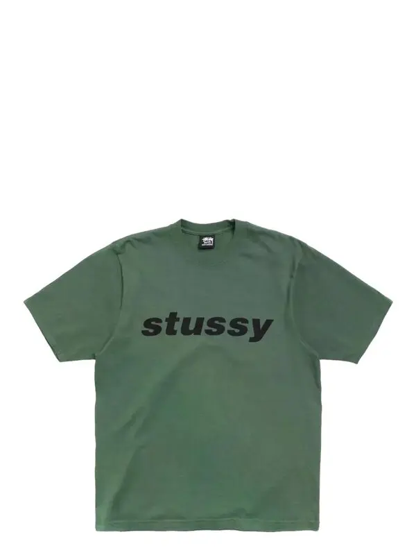 StÜssy Shark Pigment-dyed T-shirt - Green