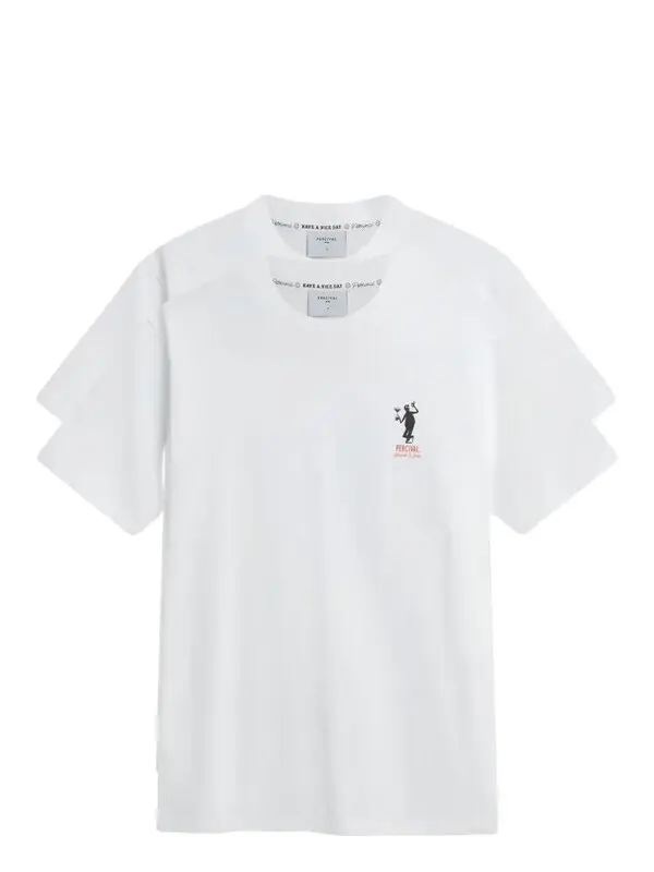 PERCIVAL Printed Mixologist T-shirt - White