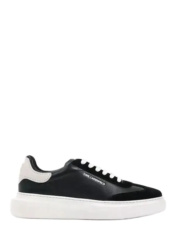 Karl Lagerfeld Kore Logo Platform Sneakers - Black