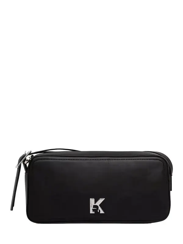Karl Lagerfeld Logo-plaque Tote Bag - Black