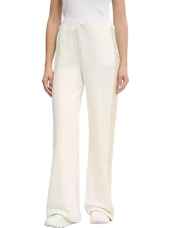 Guess Wide-leg Track Pants - White