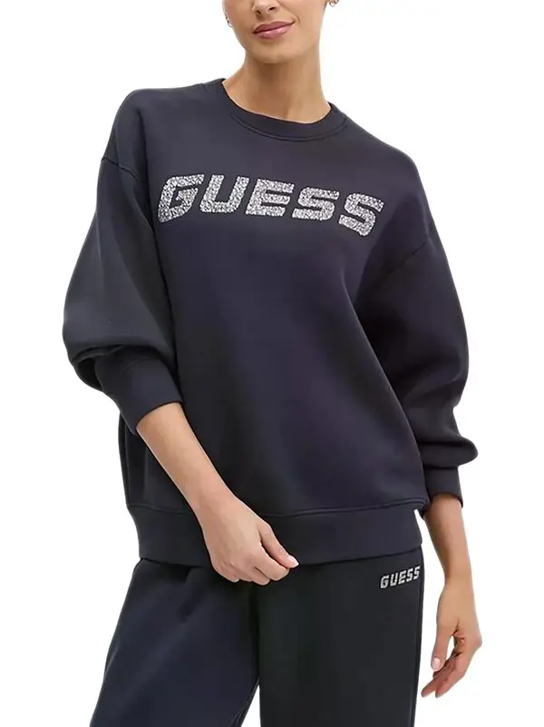 Guess Embellished Sweatshirt - Blue