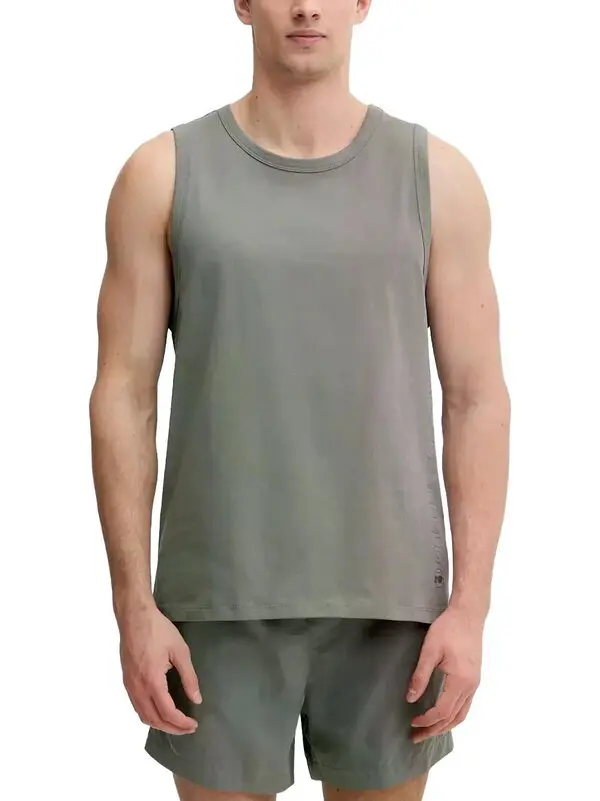Karl Lagerfeld Logo-print Tank Top - Grey