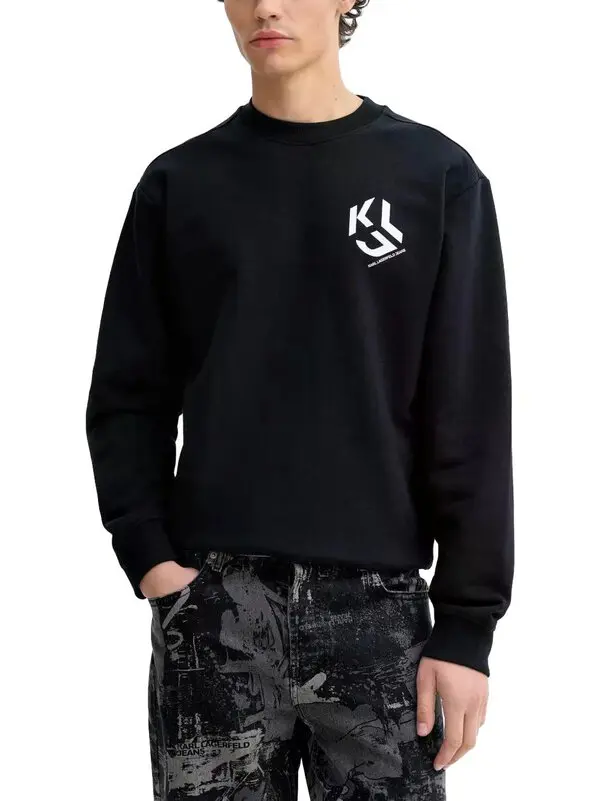 Karl Lagerfeld Logo Sweatshirt - Black