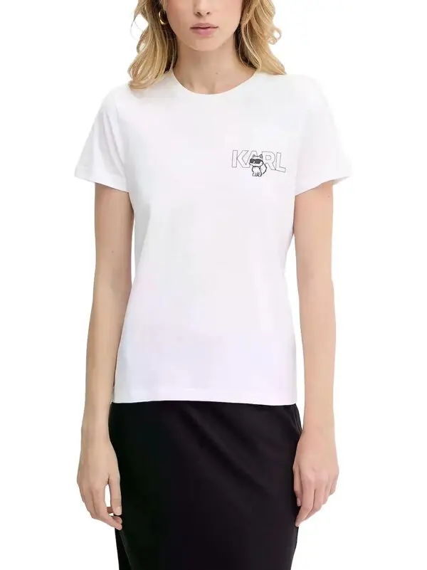 Karl Lagerfeld Graphic-print T-shirt - White