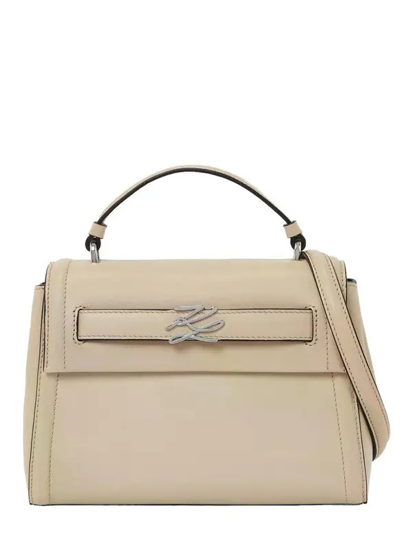 Karl Lagerfeld Small K/autograph Tote - Neutrals