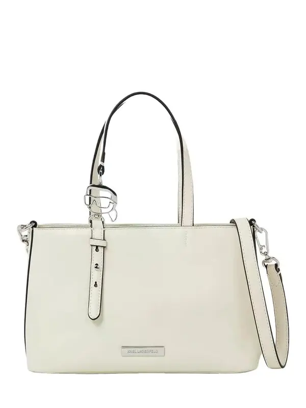 Karl Lagerfeld Ikon Small Tote Bag - Neutrals