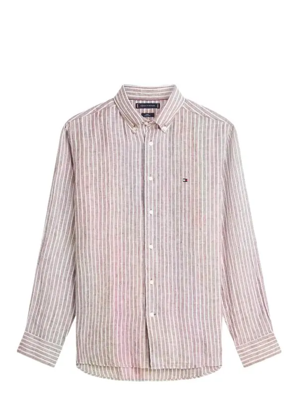 Tommy Hilfiger Bengal Stripe Button-down Shirt - Neutrals
