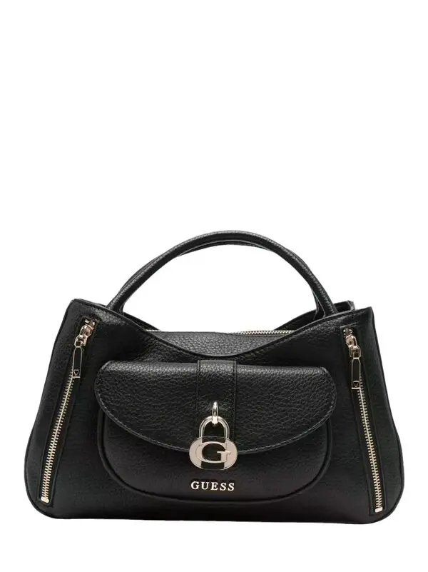 Guess Zip-detailed Tote Bag - Black