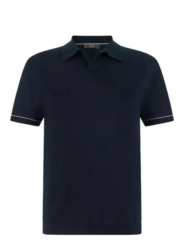 Boggi Milano V-neck T-shirt - Blue