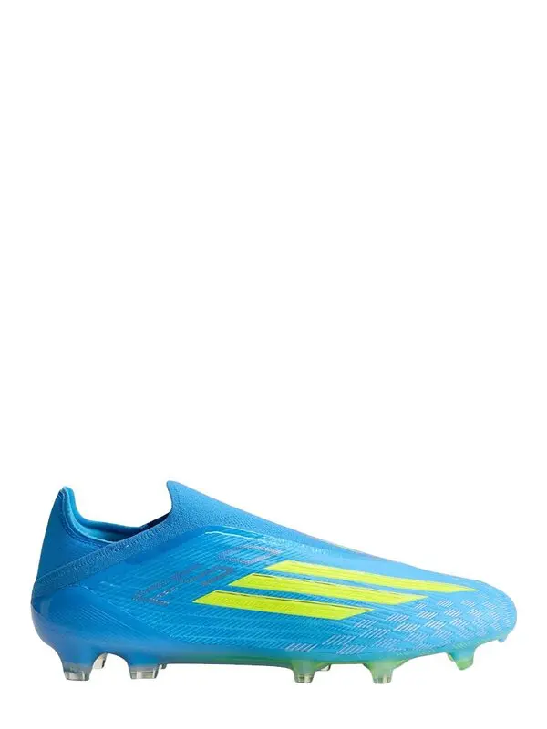 Adidas F50 Elite Laceless Fg - Lucid Ray Blue/team Solar Yellow 2/lucid Aquamarine