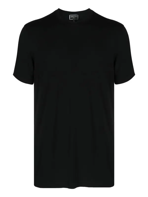 Giorgio Armani Cotton T-shirt - Black
