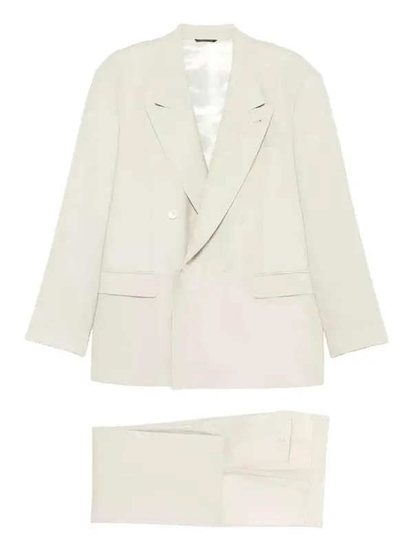 REVERES 1949 Double-breasted Suit - Neutrals