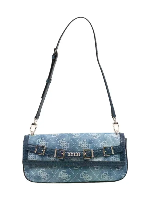 Guess Dovie Buckle Shoulder Bag - Blue
