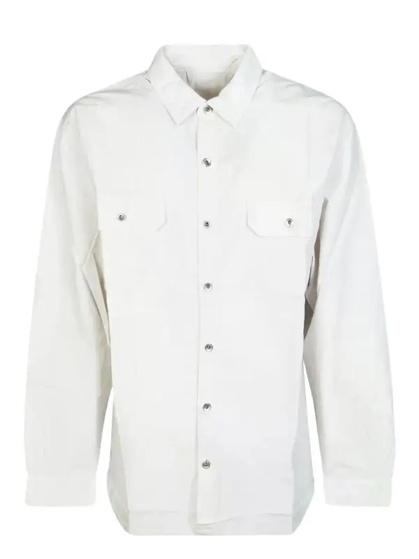 Rick Owens Jumbo Shirt - Neutrals