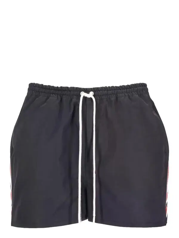 Thom Browne Stripe Drawstring Shorts - Blue
