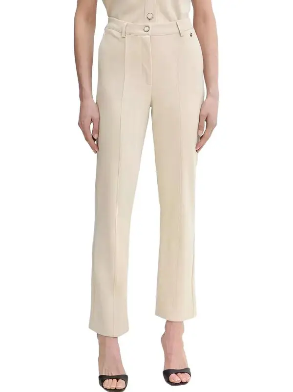 Guess Straight-leg Trousers - Neutrals