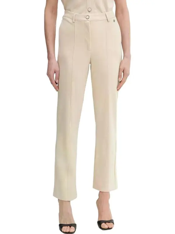 Guess Straight-leg Trousers - Neutrals